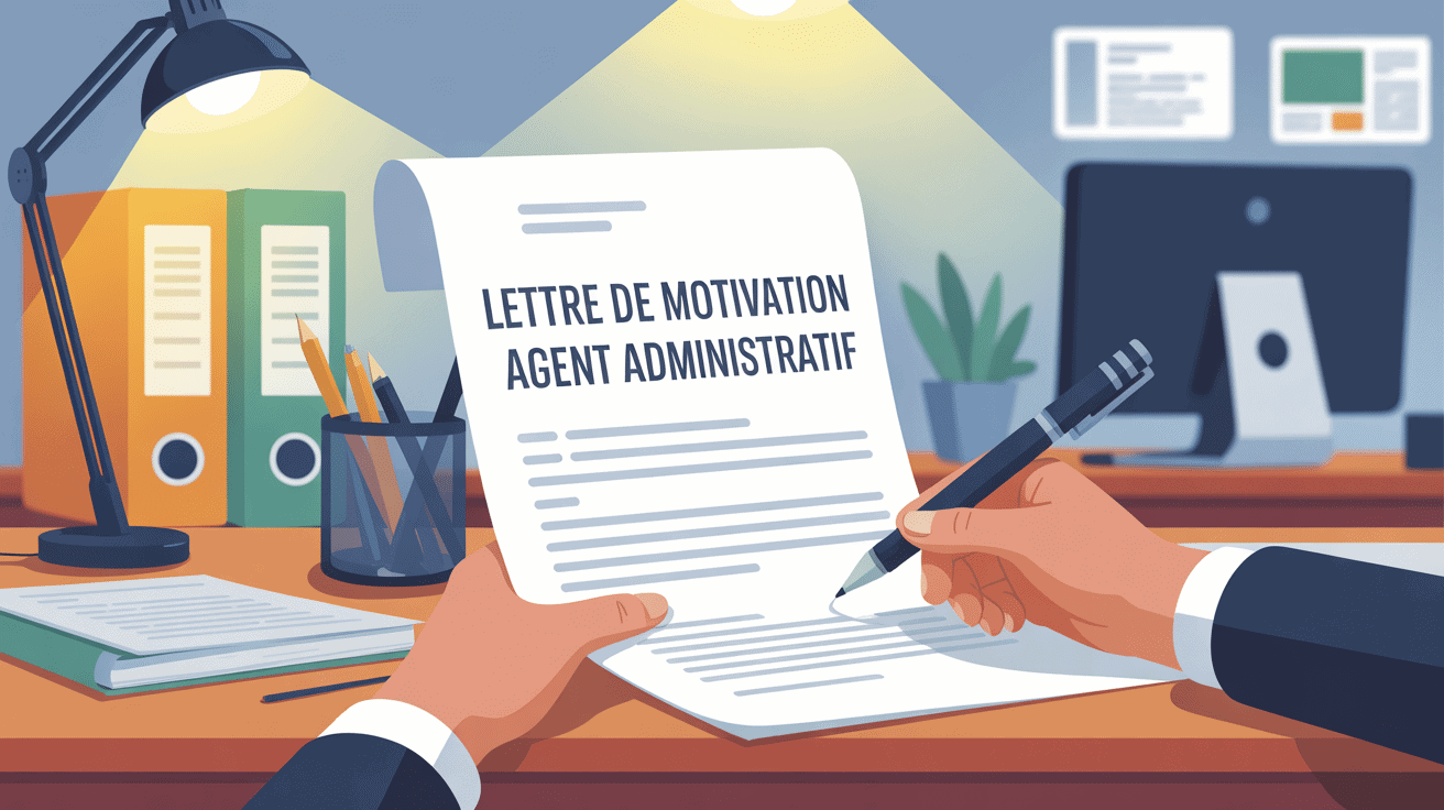 Lettre De Motivation Pour Agent Administratif Exemples Et Modèle Prêt À ...