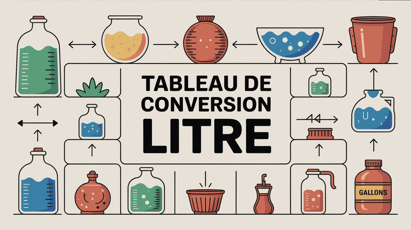 Tableau De Conversion Litre Guide Pratique Pour Tous Vos Volumes